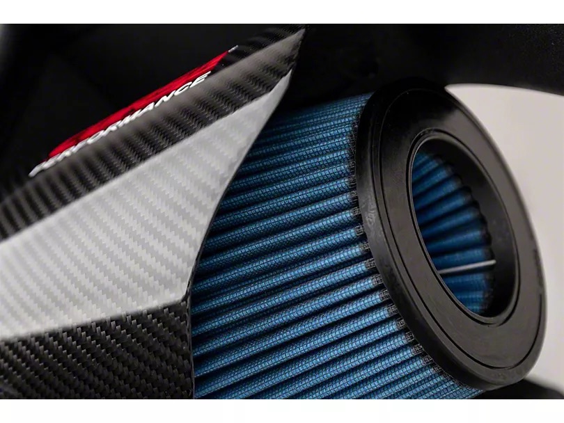 Corsa Performance Cold Air Intake with MaxFlow 5 Oiled Filter; Carbon ...