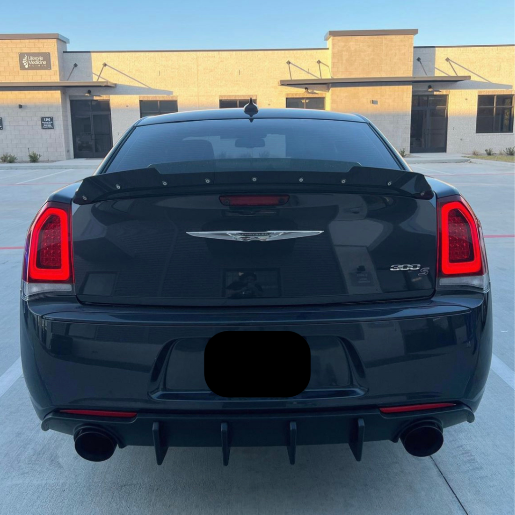 Chrysler 300 Diffuser Round tip conversion - Pep11Customz