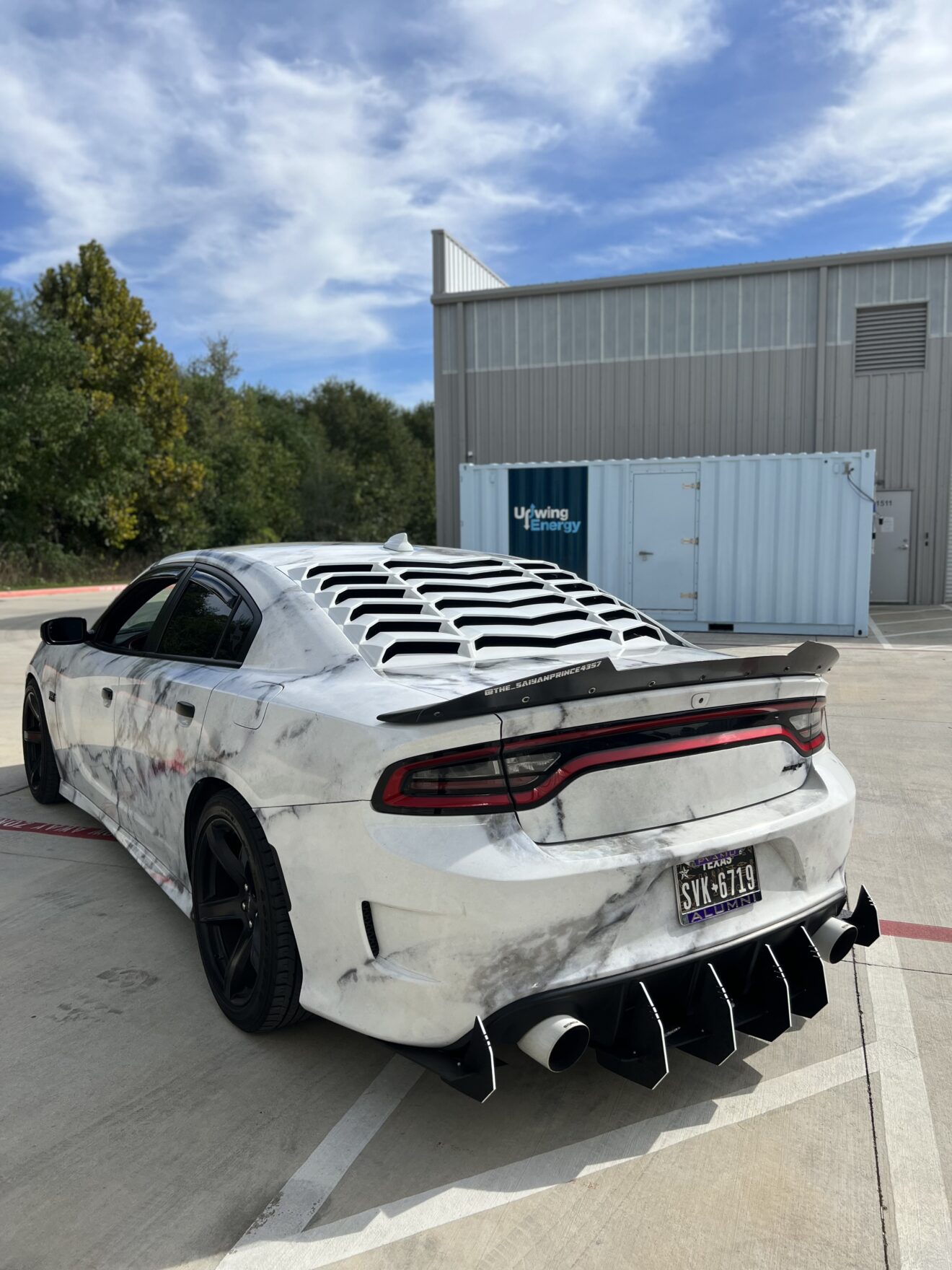 Charger Pep11 Big Fin Diffuser - Pep11Customz