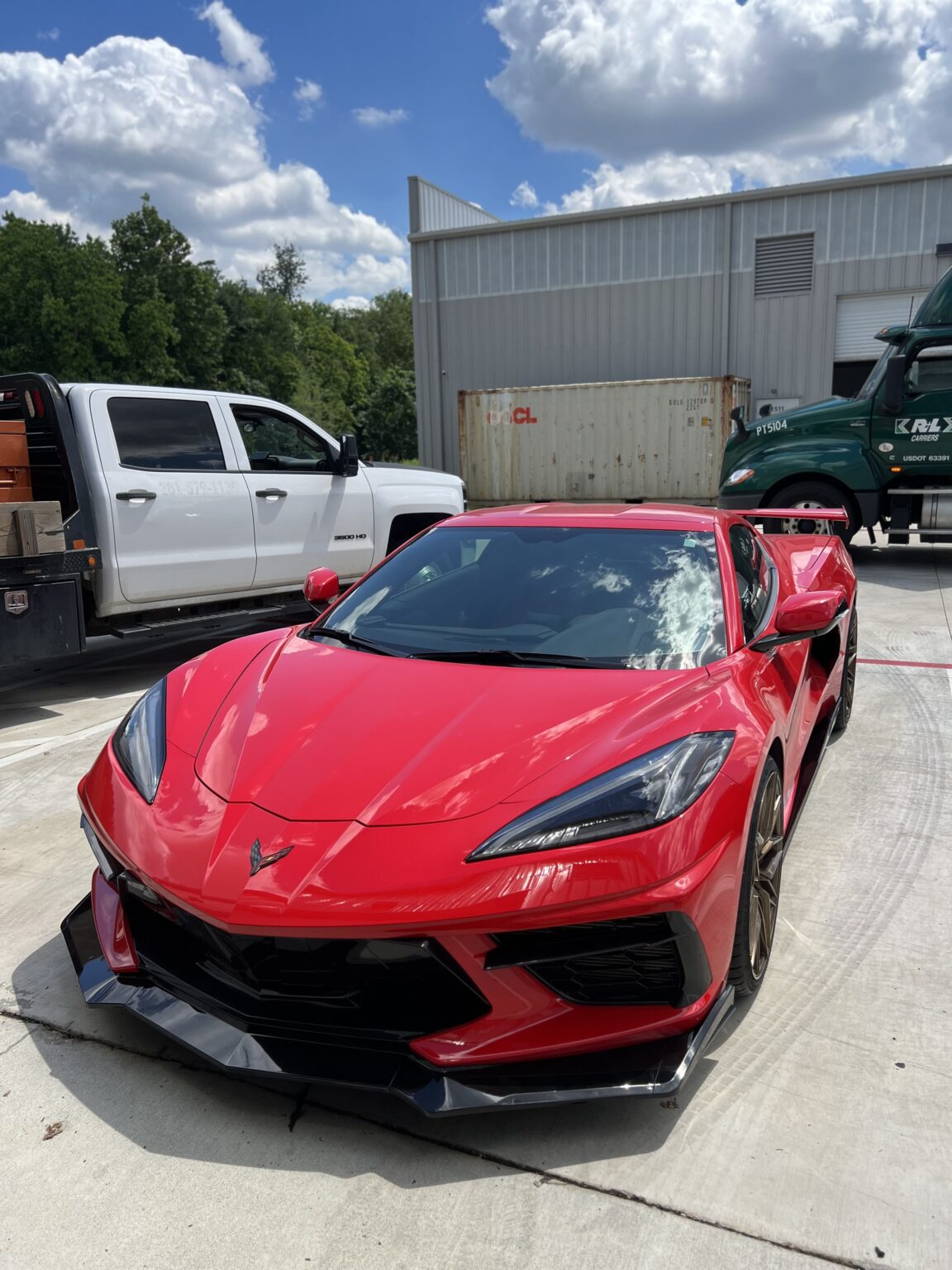 Corvette V1 Front Lip - Pep11Customz