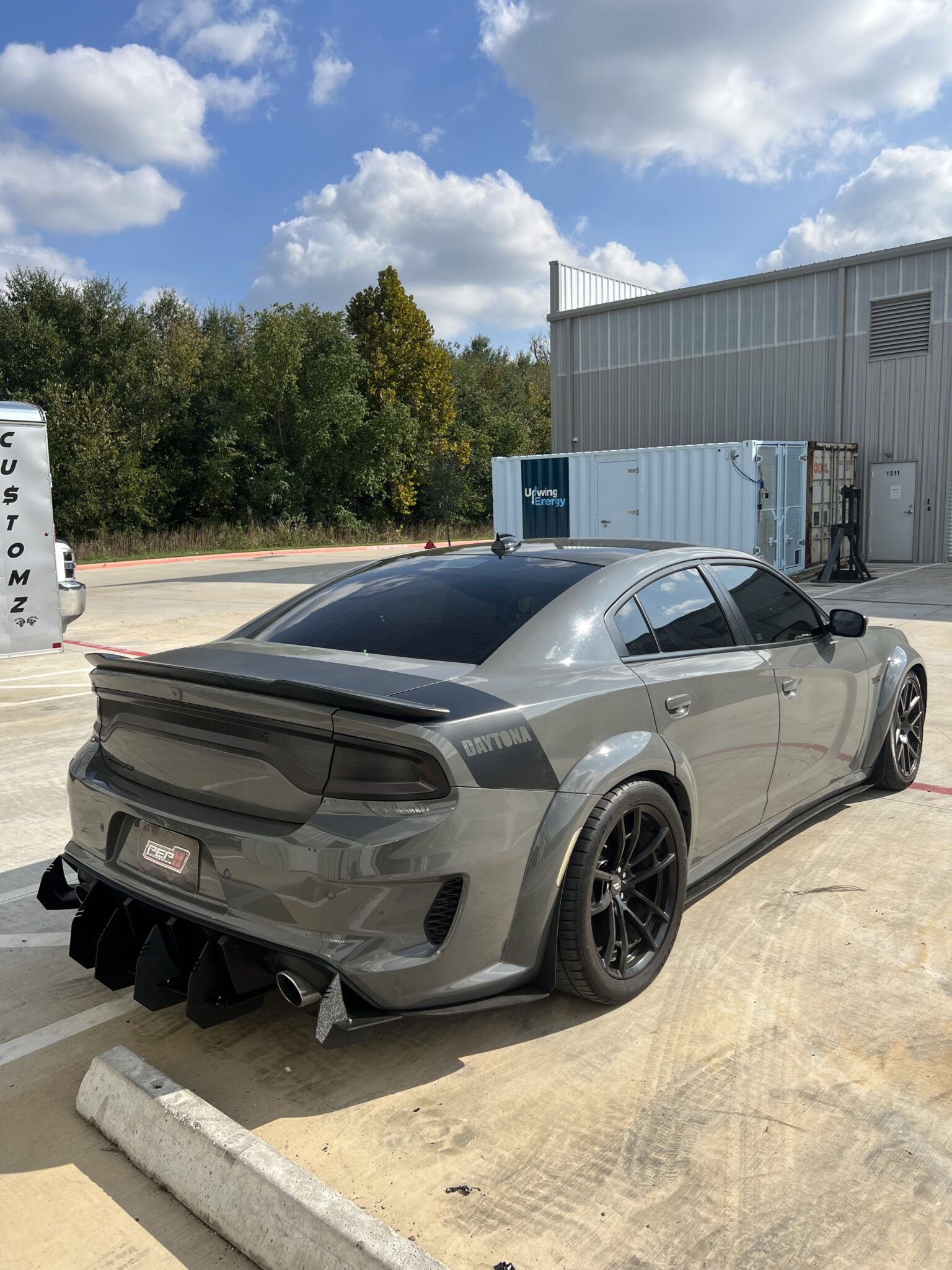 Charger Pep11 Big Fin Diffuser - Pep11Customz