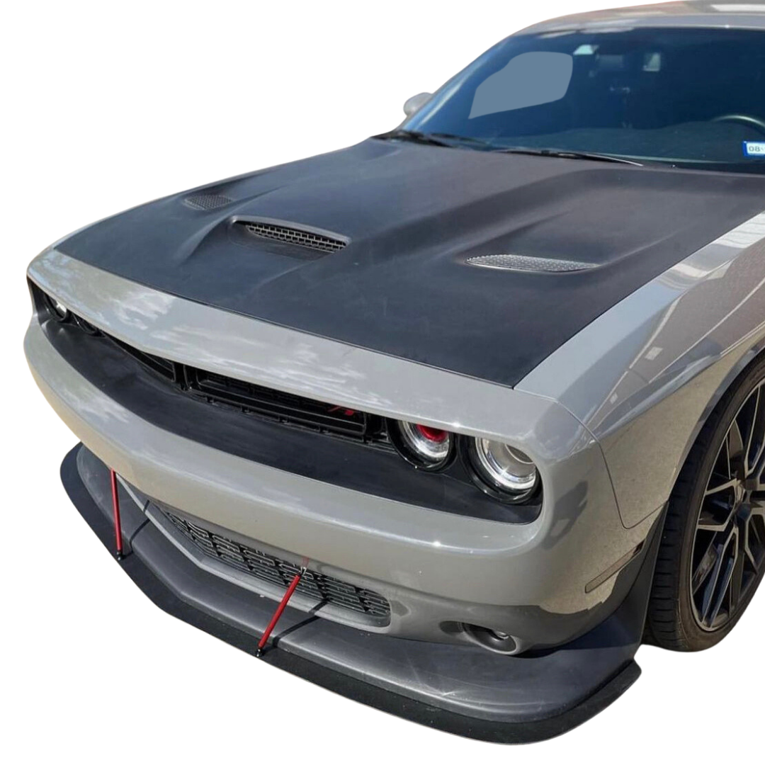 Challenger roof spoiler tail tint covers