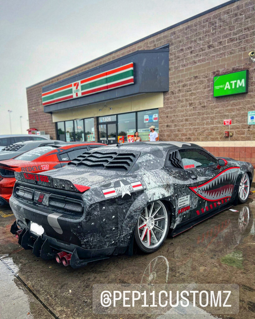 Challenger Widebody Flares Kit - Pep11Customz
