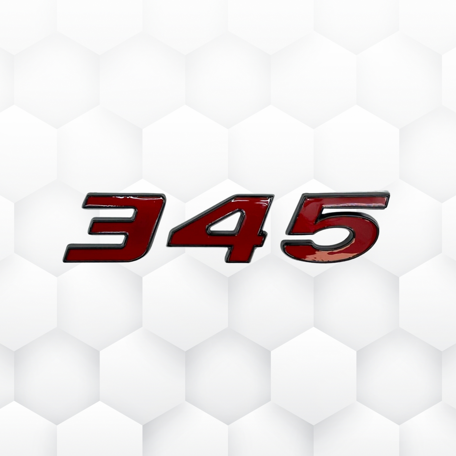 345 Red and black emblem - Pep11Customz