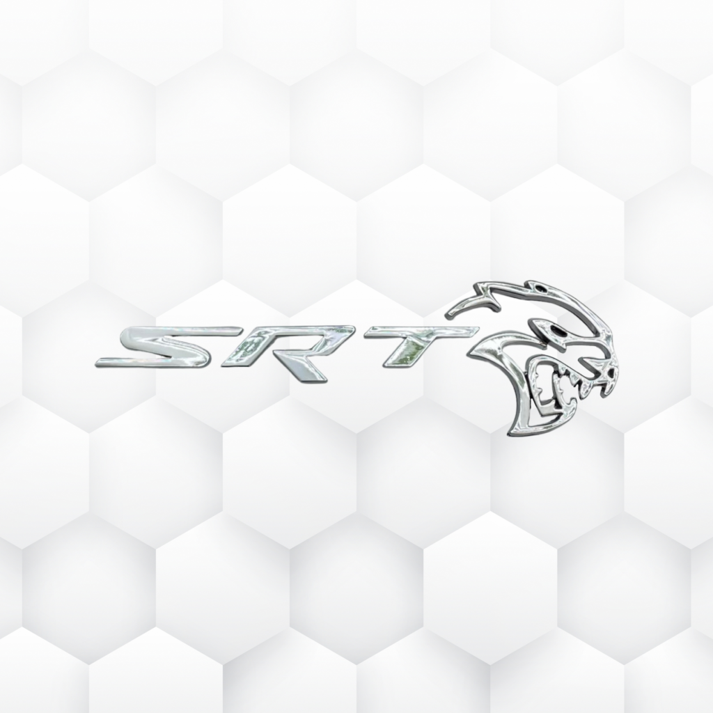 Chrome SRT Hellcat Emblem - Pep11Customz
