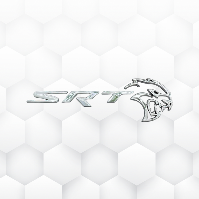 Chrome SRT Hellcat Emblem - Pep11Customz