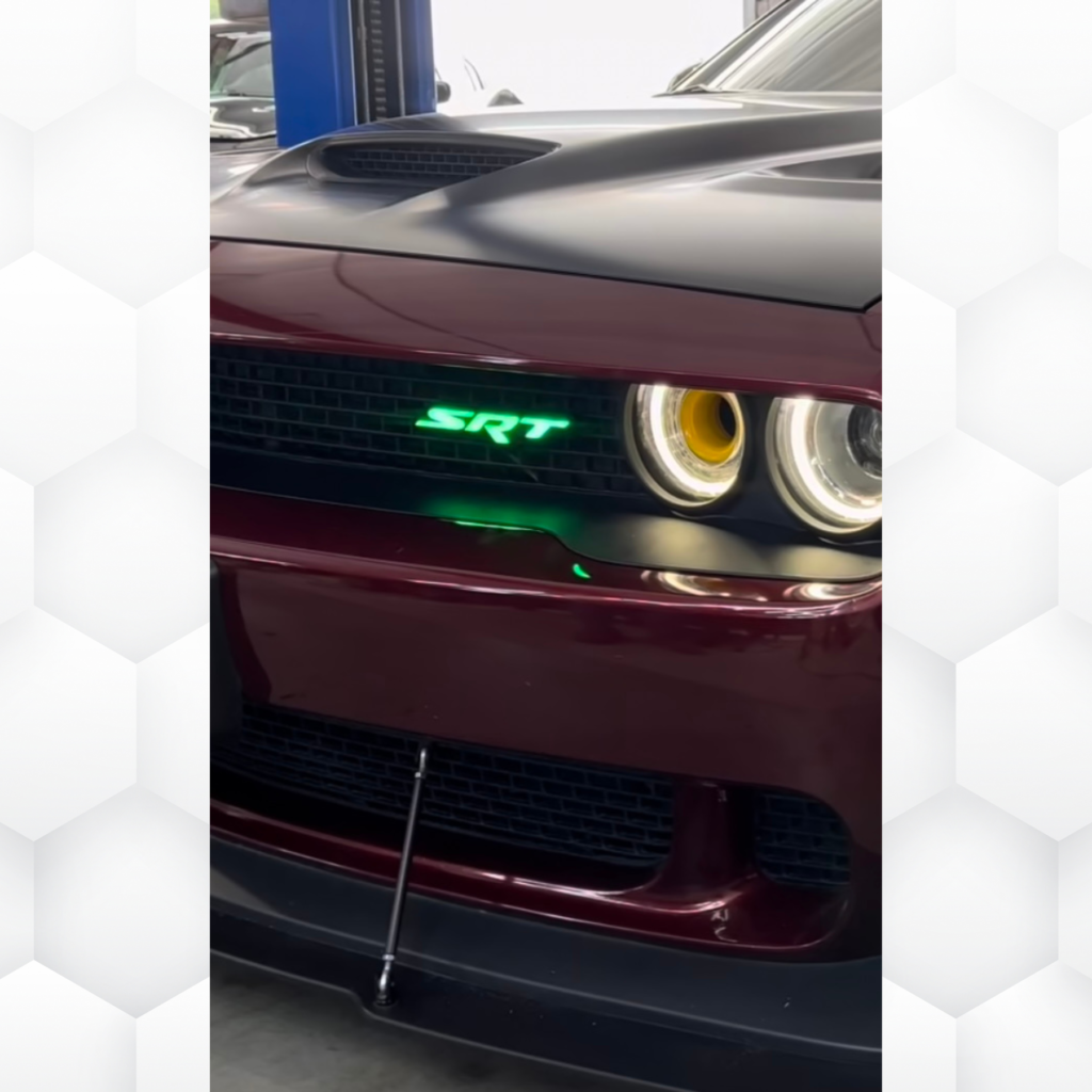 SRT LED Emblem RGB and Flow patterns - Pep11Customz
