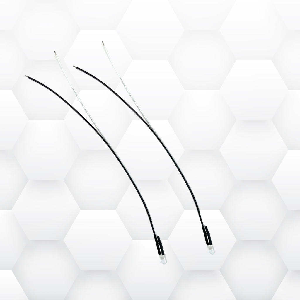 LED **Diode Lights Pair** ONLY **NO EMBLEM** - Pep11Customz