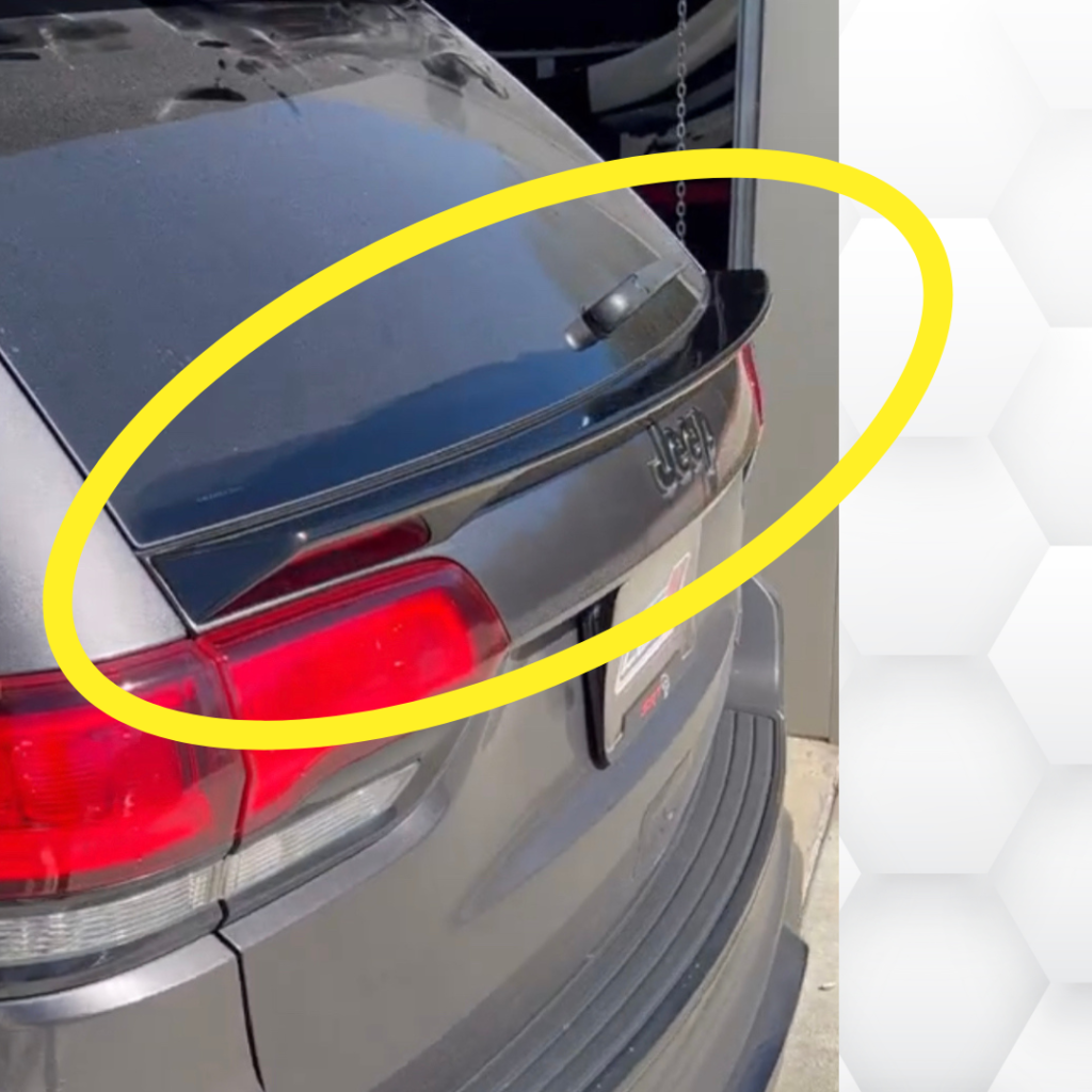 Jeep Grand Cherokee Mid Spoiler - Pep11Customz