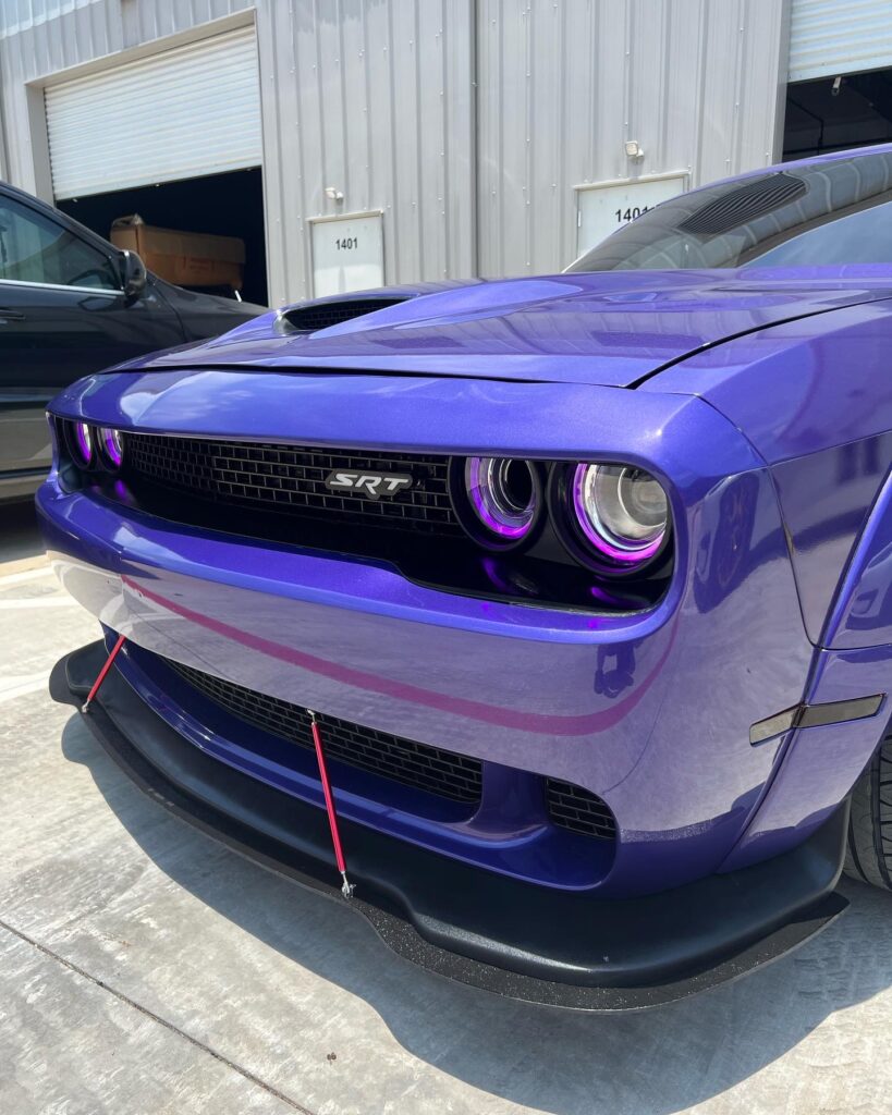 Challenger RGB Preassembled Headlights 2015 + PLUG N PLAY Color Change ...