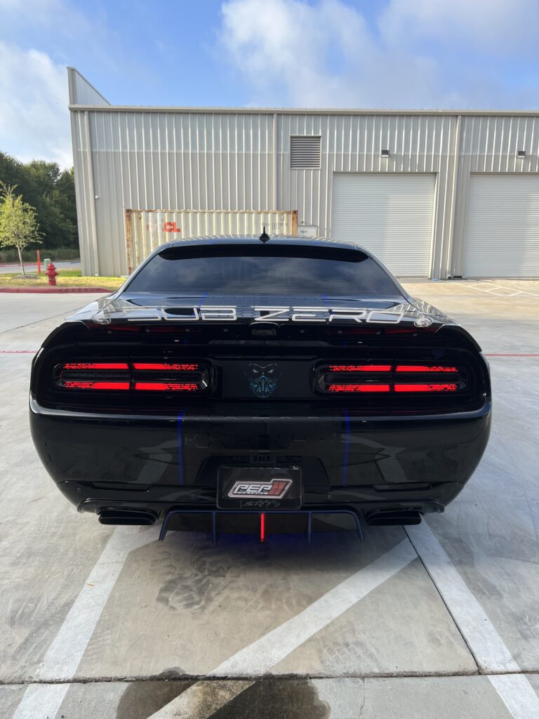 Challenger Diffuser with Brake Light - Pep11Customz