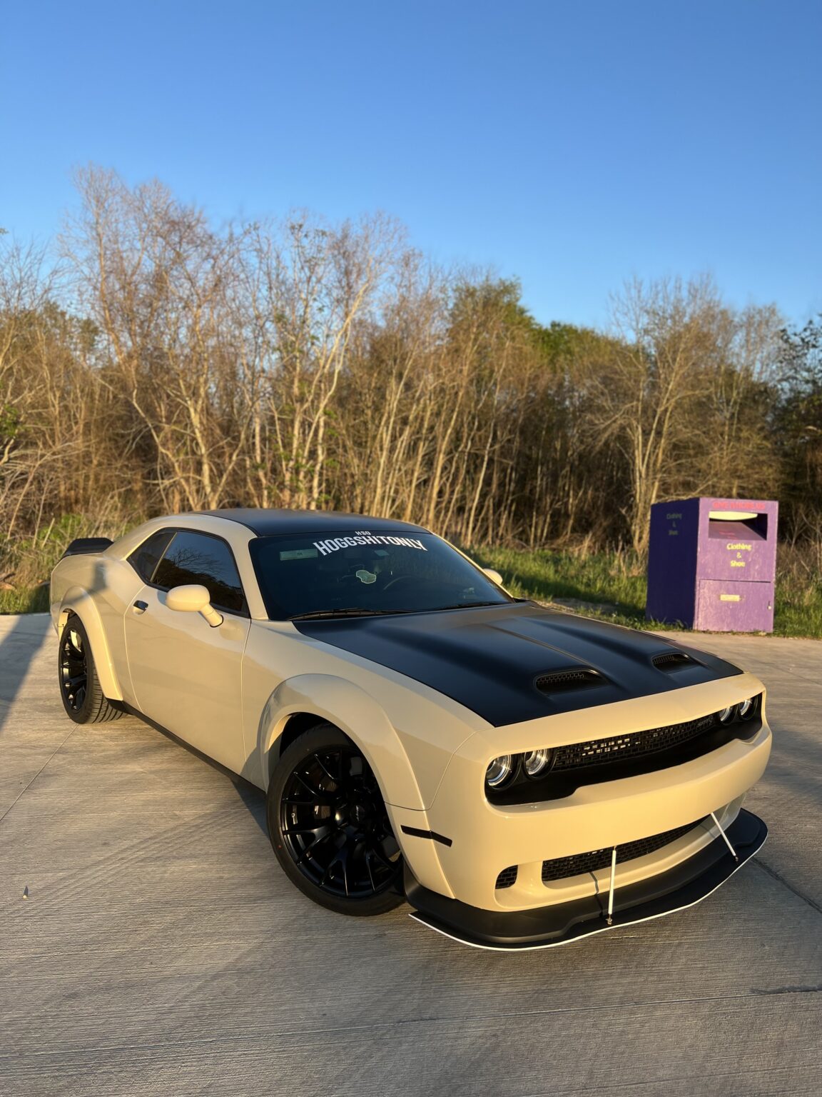 Challenger Hellcat Style Front Bumper fits rt,sxt,scat,etc *WE DO NOT ...