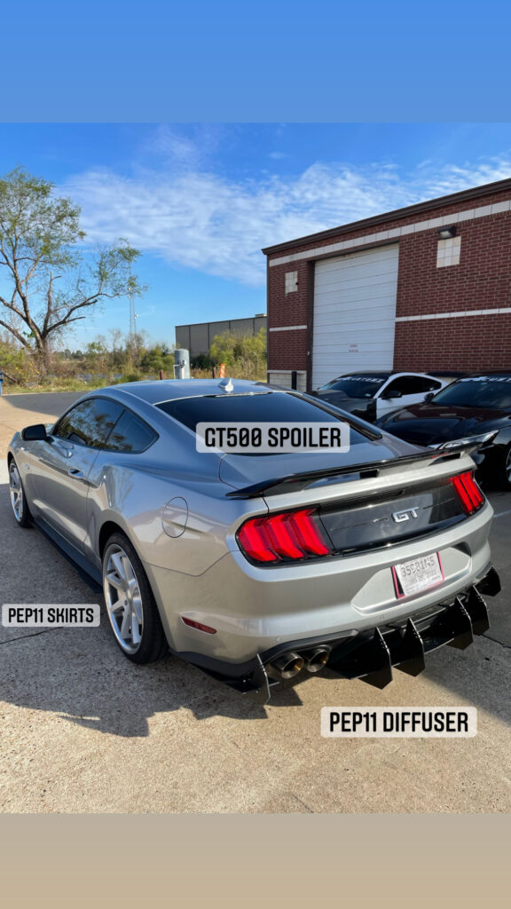 Mustang Pep11 Big Fin Diffuser - Pep11Customz