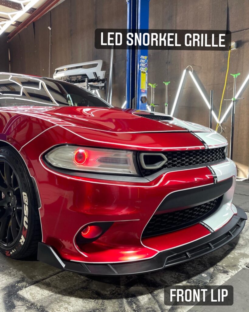 2015+ Charger Slim Body Front Lip *NO Middle Bottom Piece* - Pep11Customz