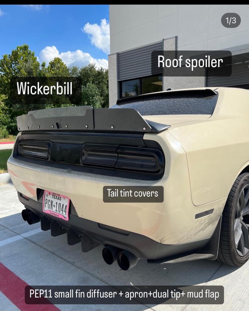 Challenger Roof Spoiler - Pep11Customz