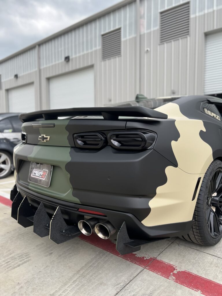 Camaro 2010-2023 Pep11 big fin diffuser - Pep11Customz