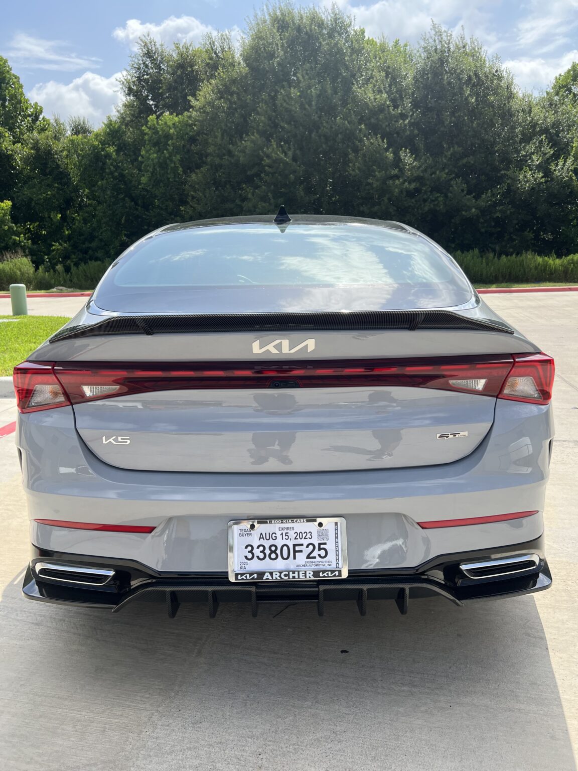 Kia K5 Spoiler 2021-2022 - Pep11Customz