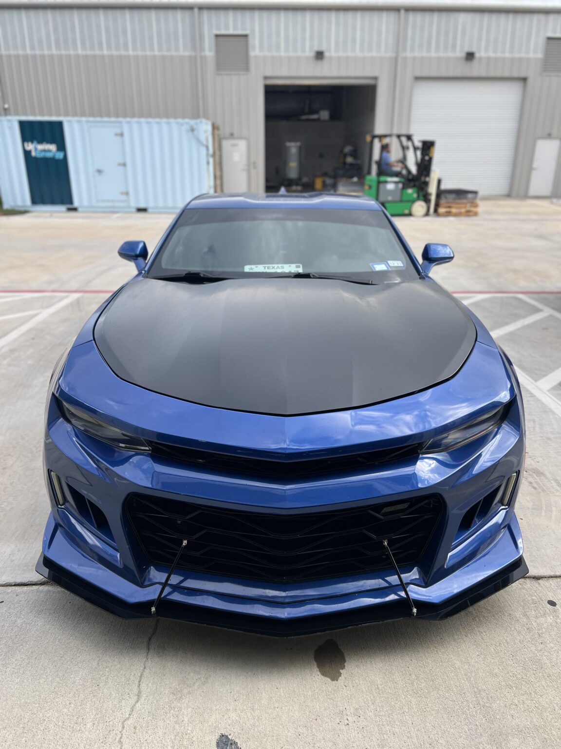 Camaro ZL1 bumper- pep11 front splitter lip - Pep11Customz
