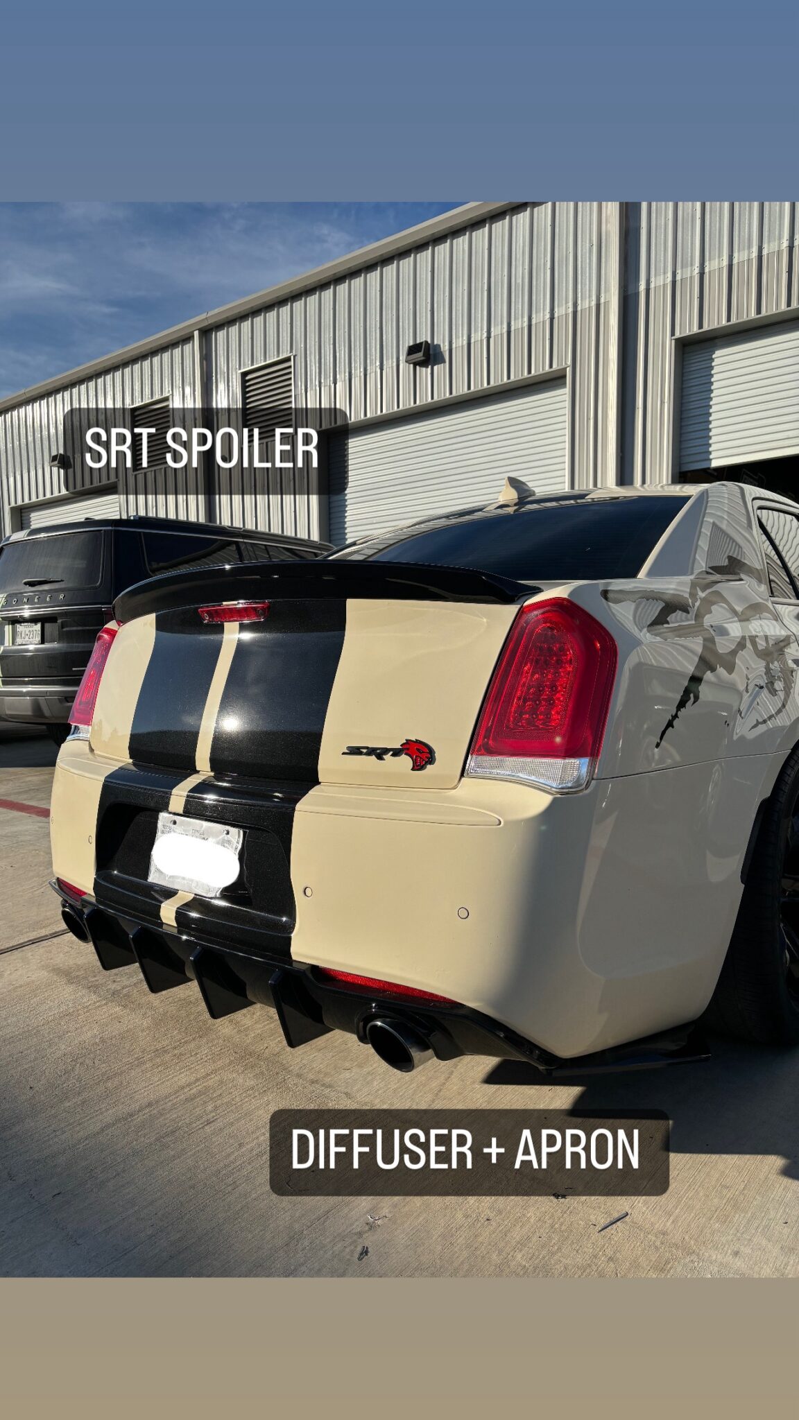 Chrysler 300 Diffuser Round tip conversion - Pep11Customz