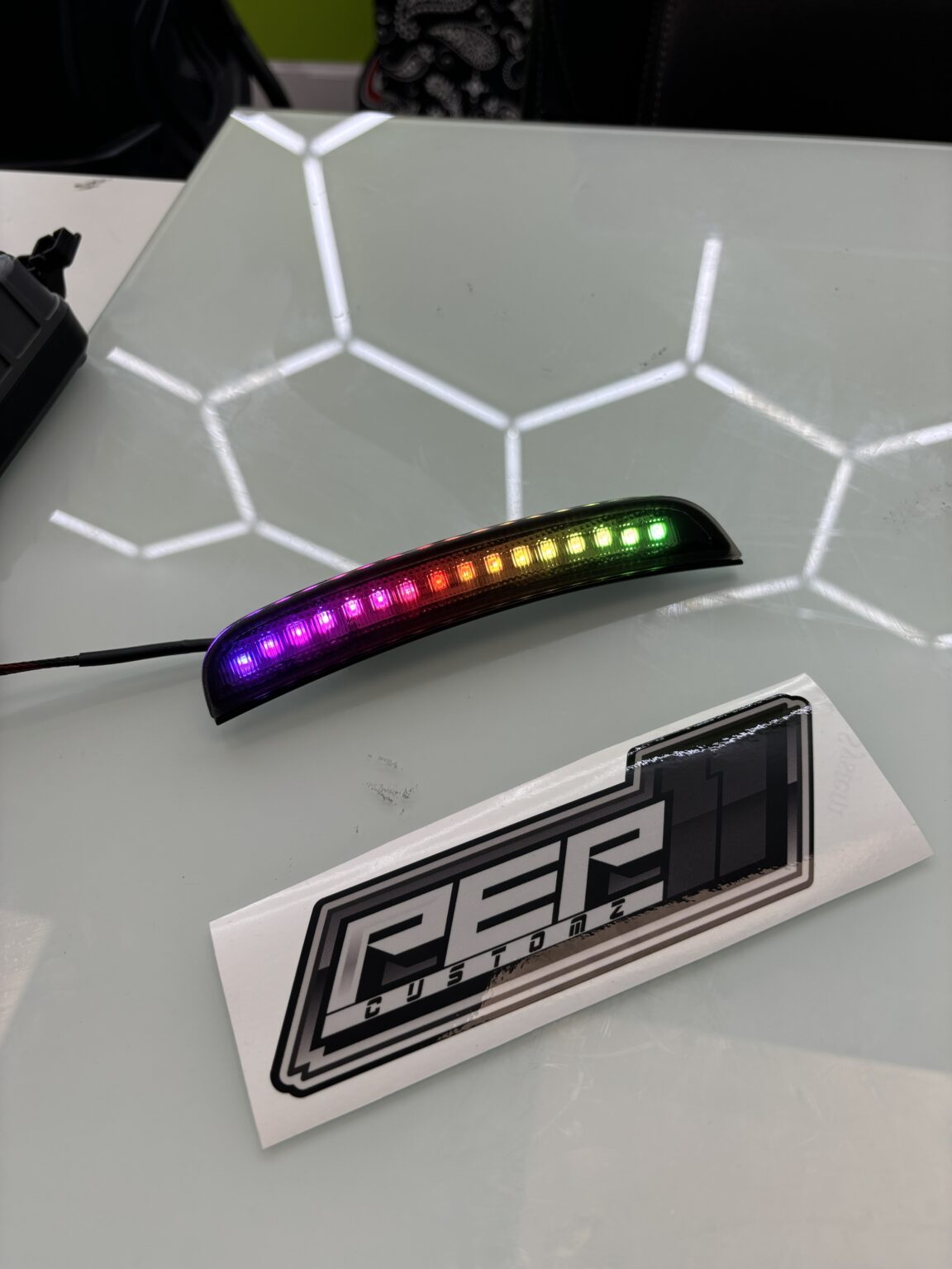 Charger RGB Side Markers LED reflector - Pep11Customz