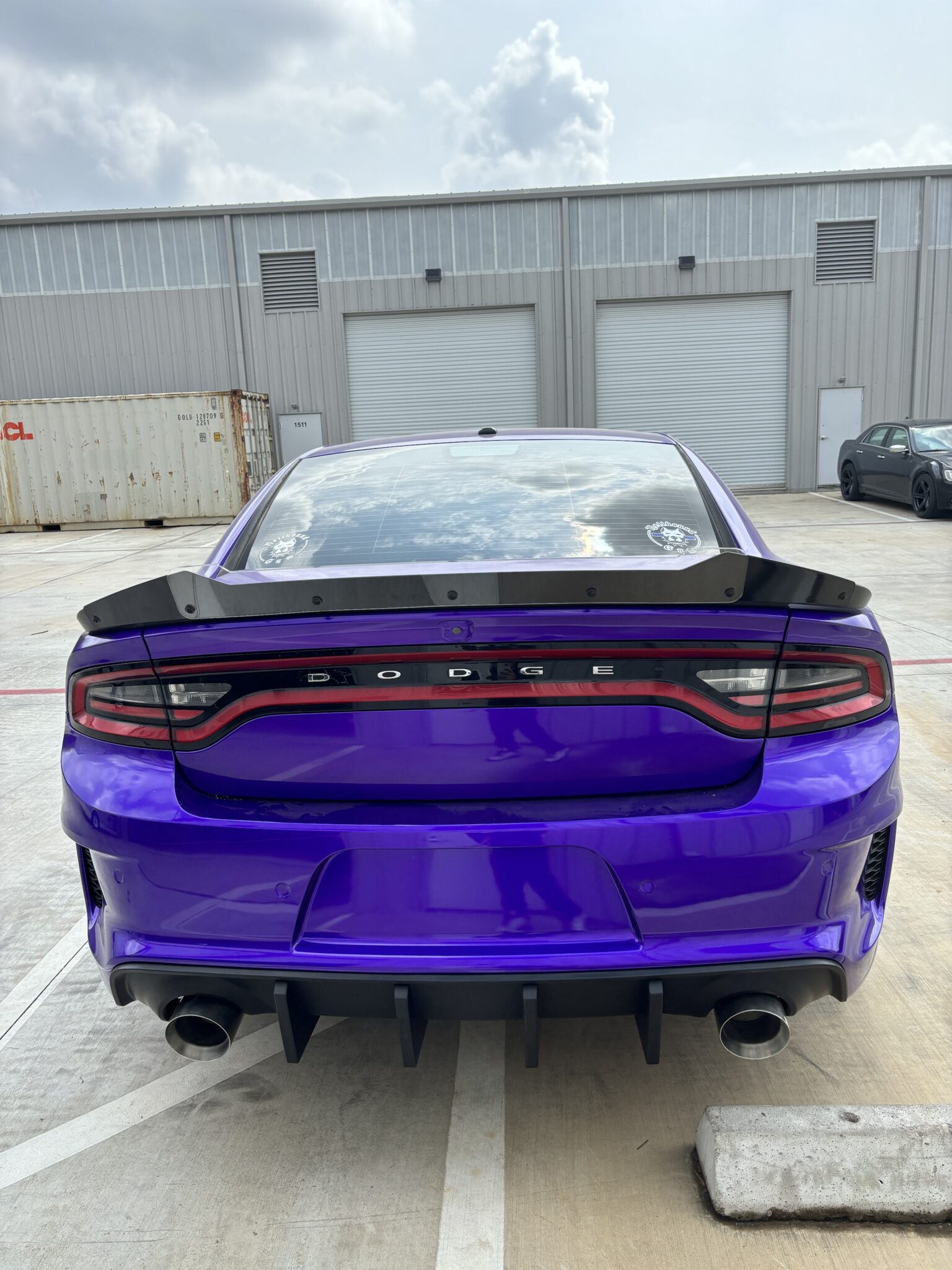 Charger SRT spoiler + Wickerbill COMBO - Pep11Customz