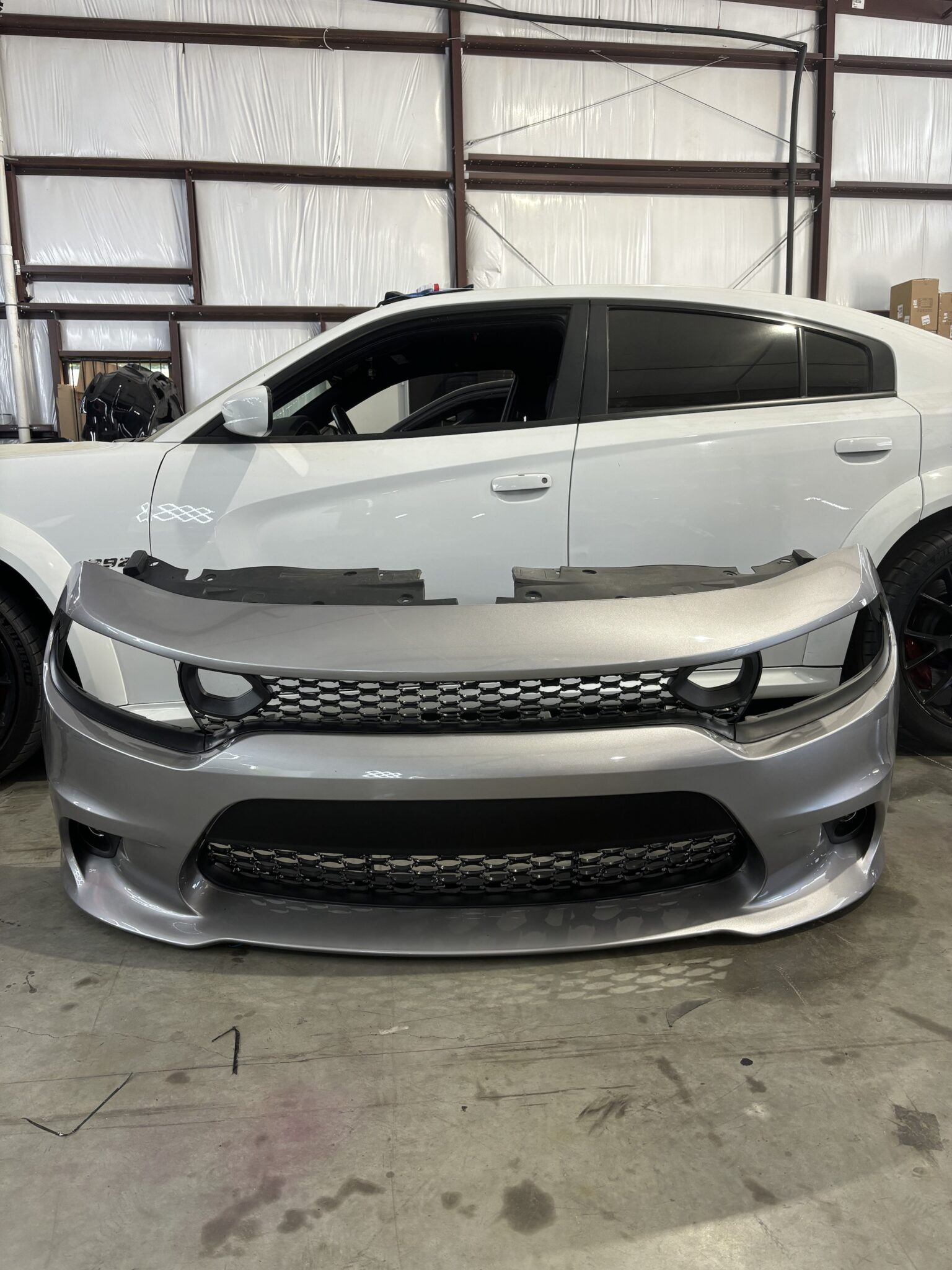 Charger SRT Hellcat Style Front Bumper **2015-2023** *WE DO NOT OFFER ...