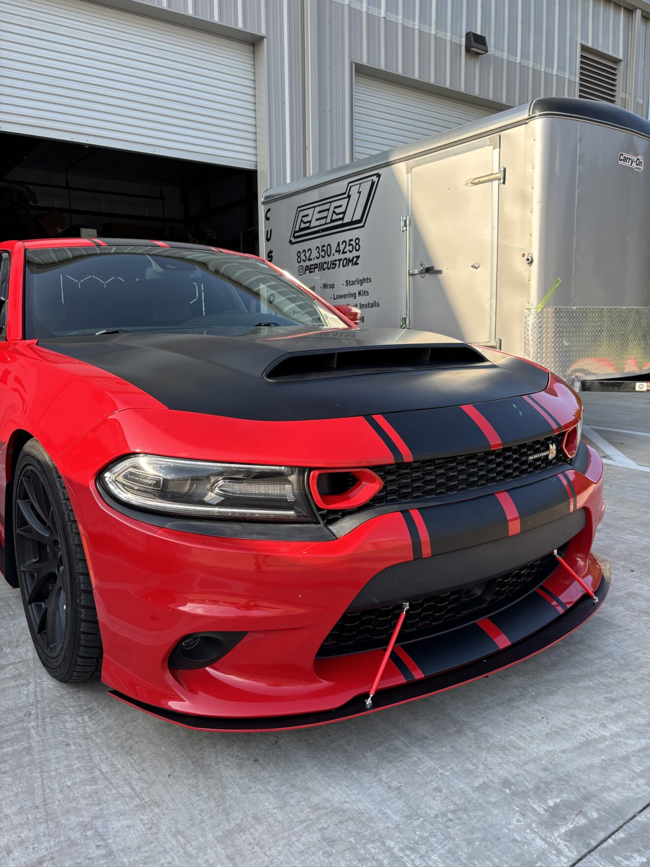 Pep11 Front Lip Charger 15+ - Pep11Customz