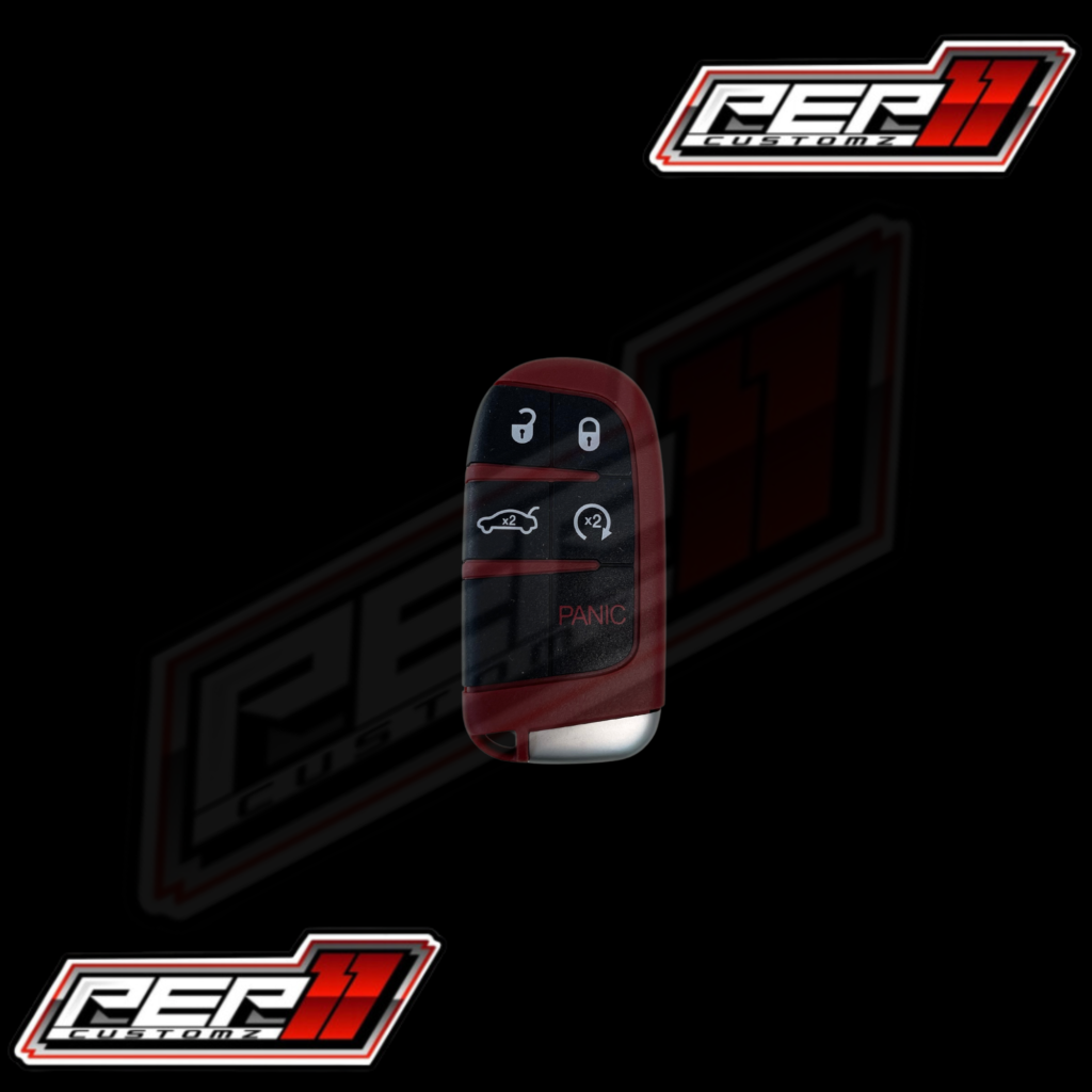 RED KEY Fob - “SCATPACK” style - Pep11Customz