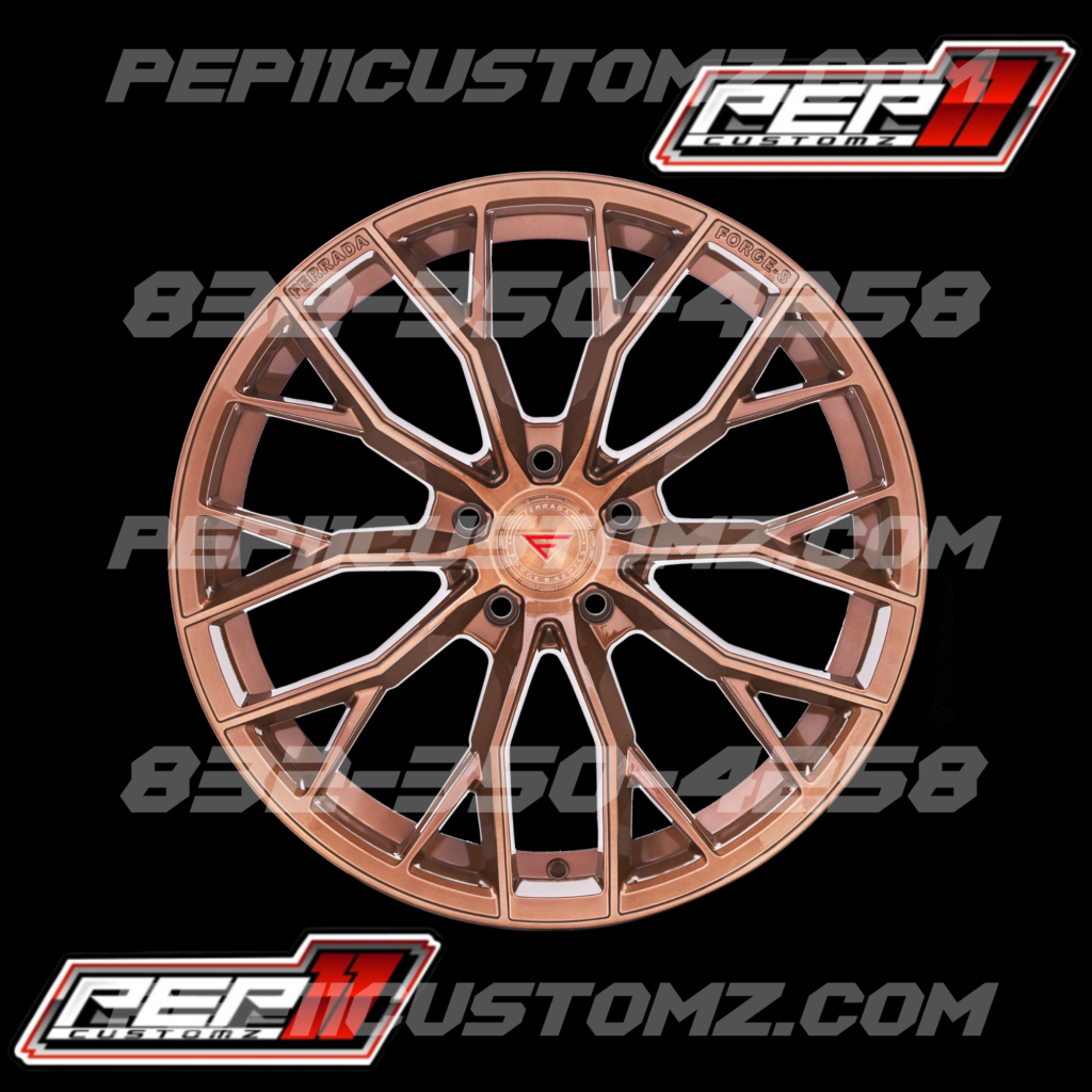Ferrada FR9 Rims 20"x11" Widebody Rims Brushed Cobre Set of 4 ...